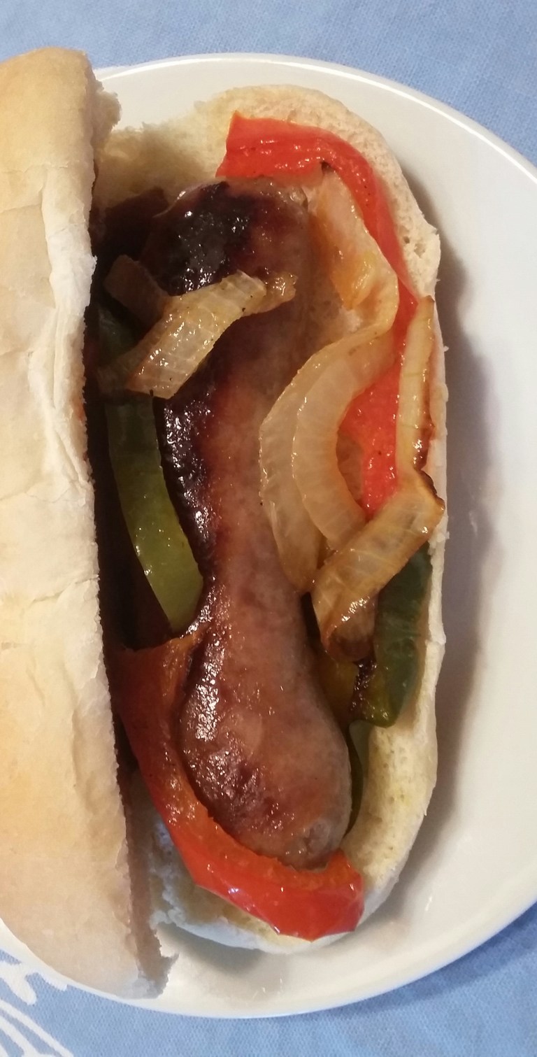 Sheet Pan Beer Brats with Peppers and Onions – dawns-ad-lib.com®