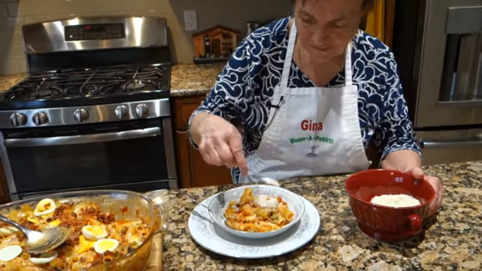 Italian Grandma Makes Baked Ziti (Pasta al Forno) – dawns-ad-lib.com®